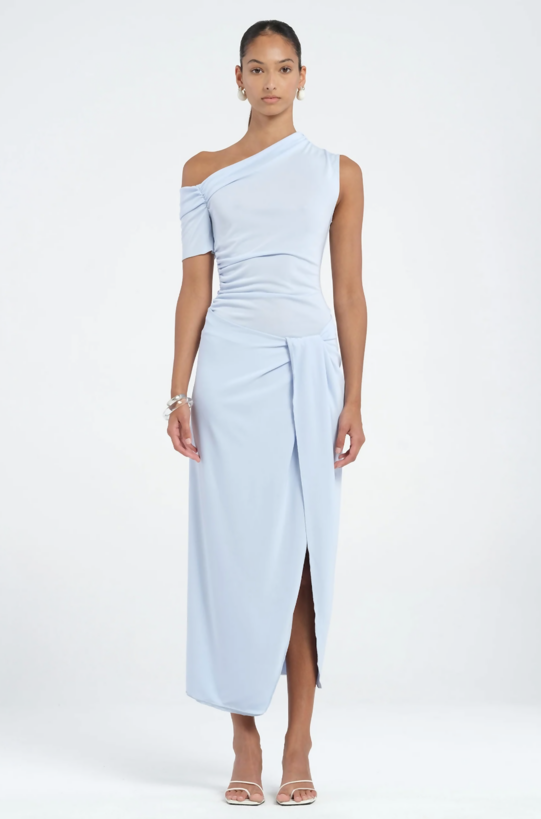 BENNI Cleo One Shoulder Maxi Dress | The Designer Hire