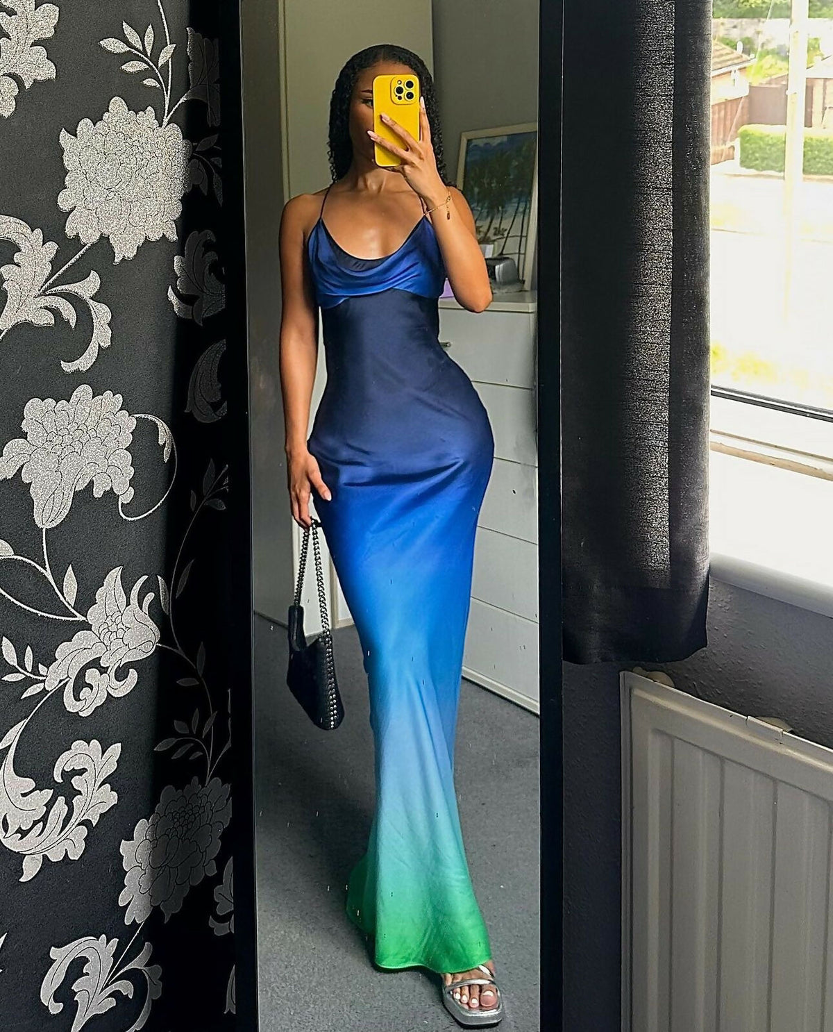 Rat and Boa Beliza Silk Maxi Dress | The Designer Hire