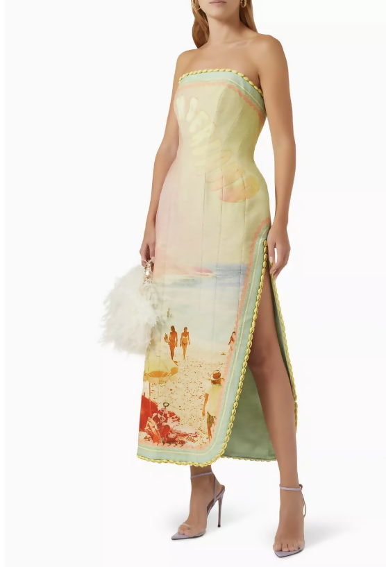 Zimmermann Coaster Structured Midi Dress size 3 / AU 14 | The Designer Hire