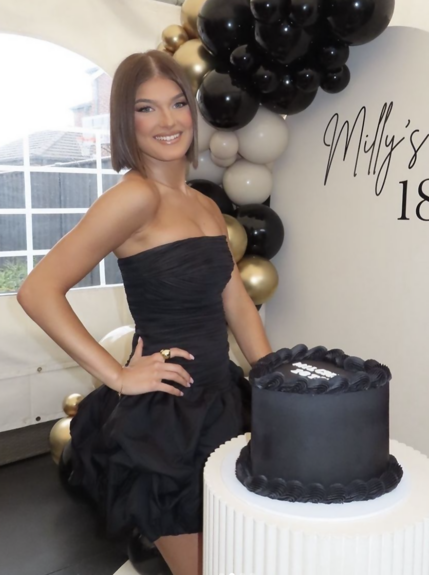 Violette Bubble Hem Mini | The Designer Hire