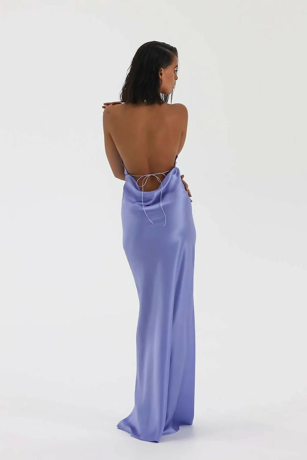 Natalie Rolt Angelica Gown in Bluebell | The Designer Hire