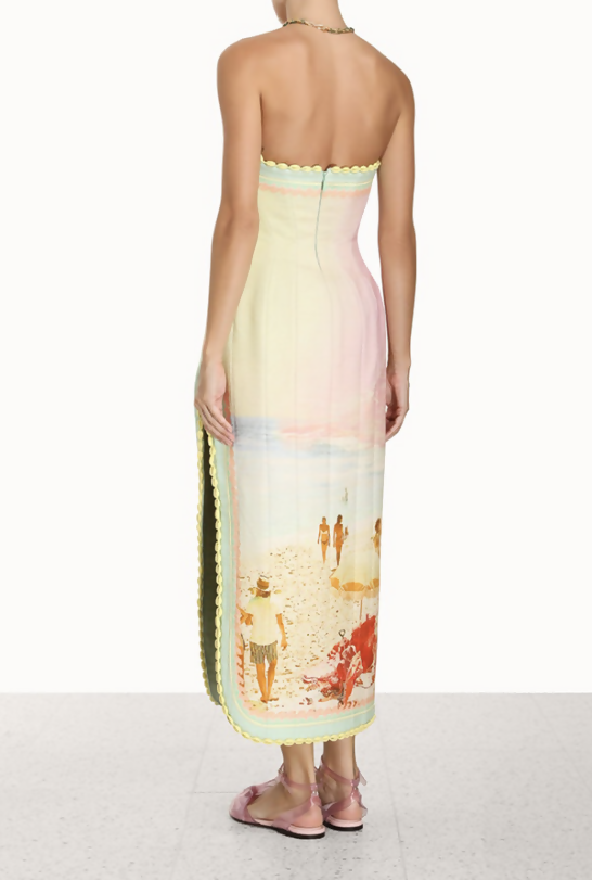 Zimmermann Coaster Structured Midi Dress size 3 / AU 14 | The Designer Hire